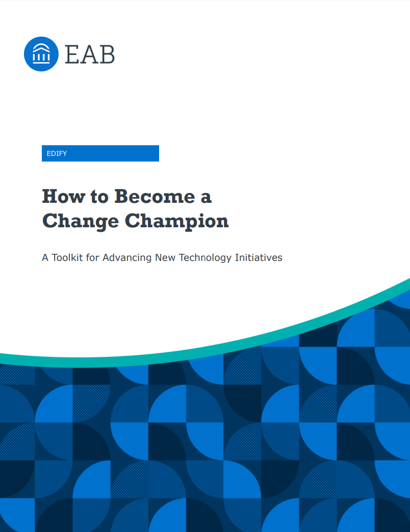 How to Become a Change Champion | EAB