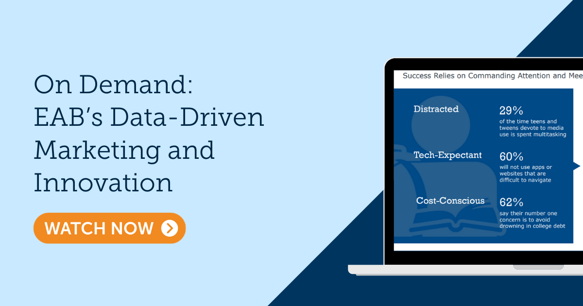 Webinar: EAB Testing and Research