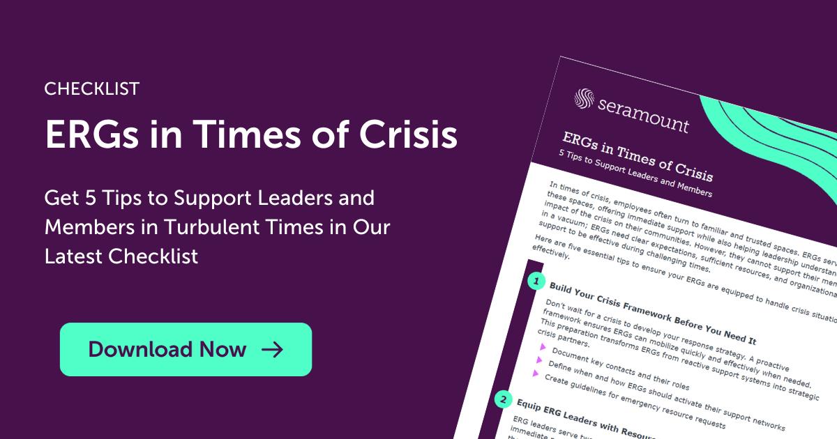 Checklist | Leveraging ERGs in Times of Crisis