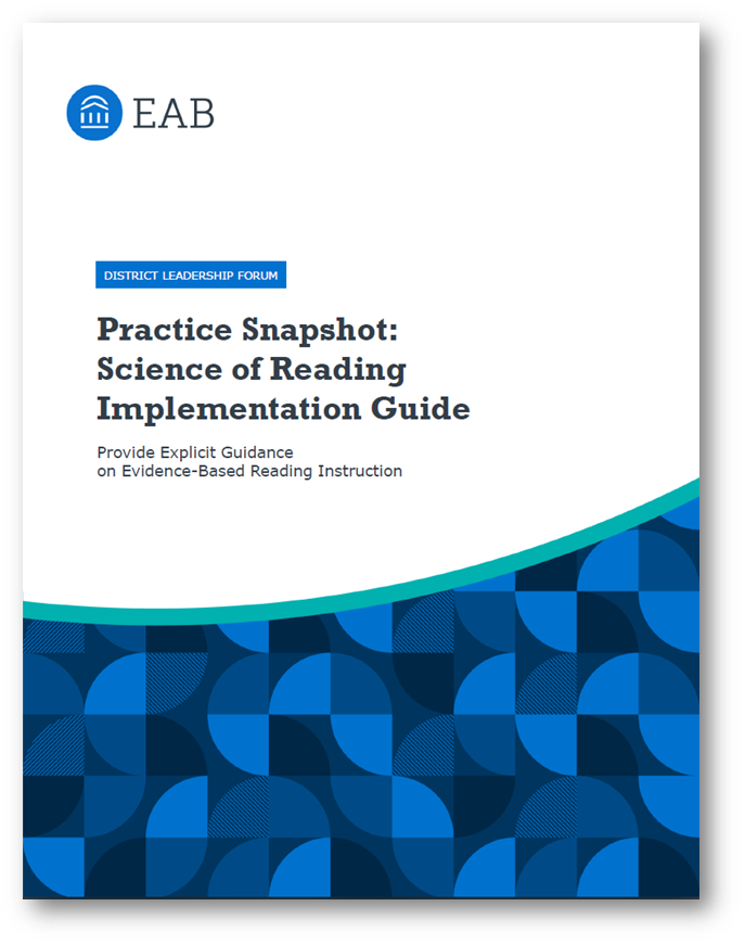 Science of Reading Implementation Guide