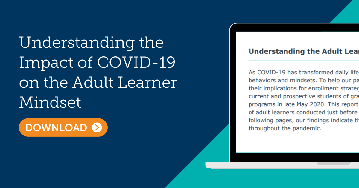 Understanding the Impact of COVID-19 on the Adult Learner Mindset